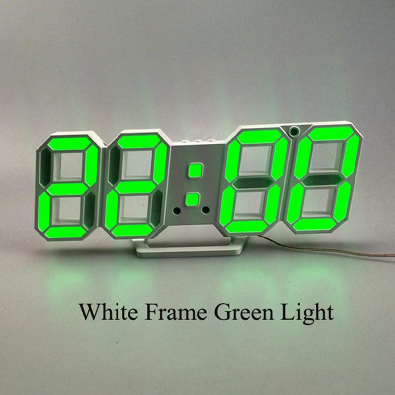 3D Led Moderne Digitale Klok Elektronische Klok Mu... – Vicedeal