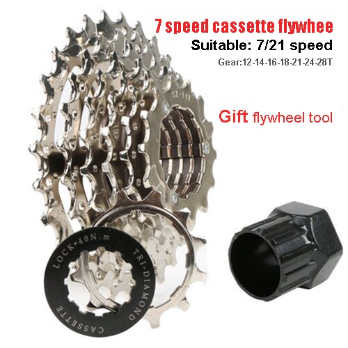 MTB Bicycle Cassette Flywheel Fotating Flywheel 7S... – Vicedeal