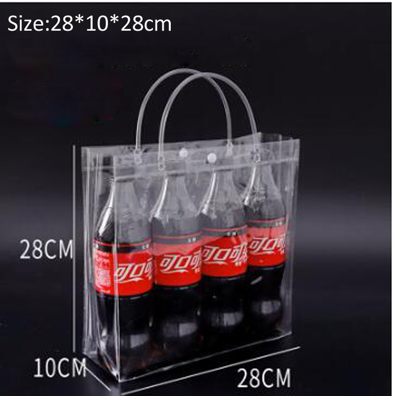 Bolsa de de plástico transparente con asa, embalaj... – Grandado