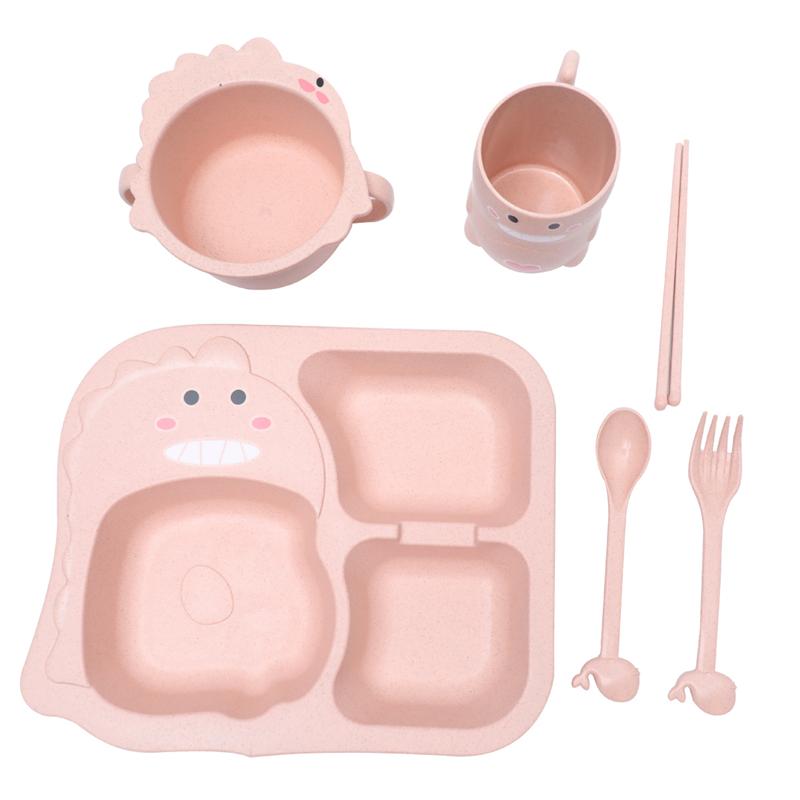 1 Set Restaurent Serving Plates Dinosaur Theme Kid... – Grandado