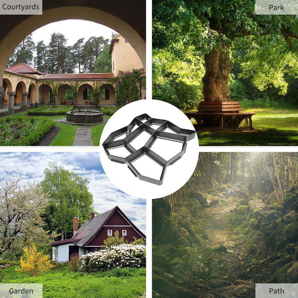 Paving Mould Brick Stone Road Path Maker Mould DIY... – Grandado