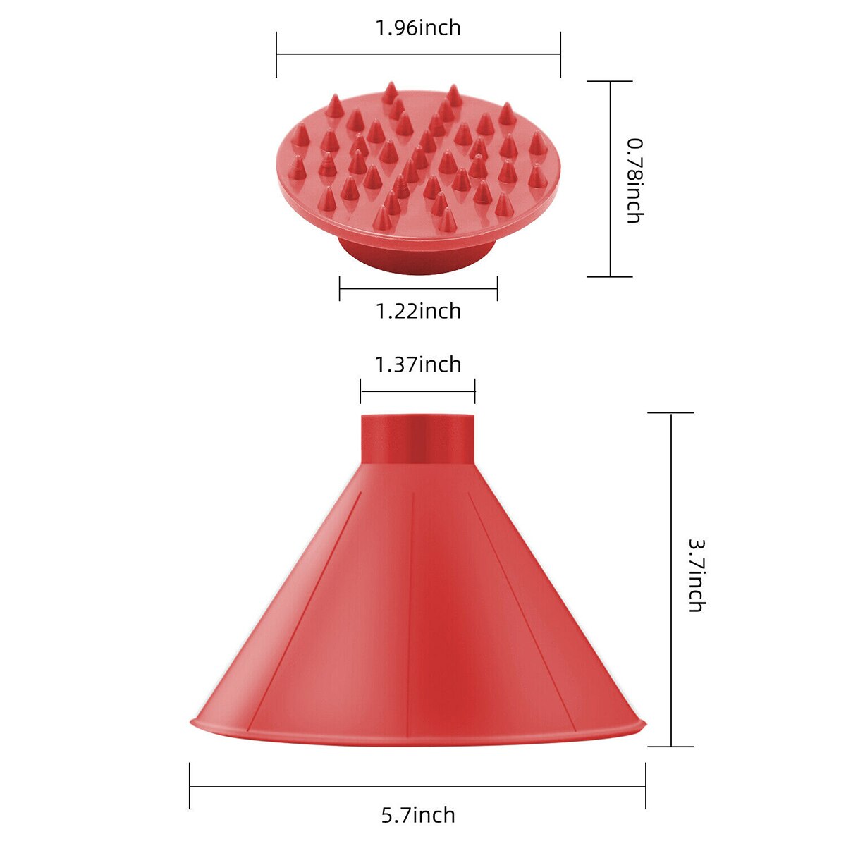Car Accessories Cone-Shaped Ice Scraper Round Oil ... – Vicedeal