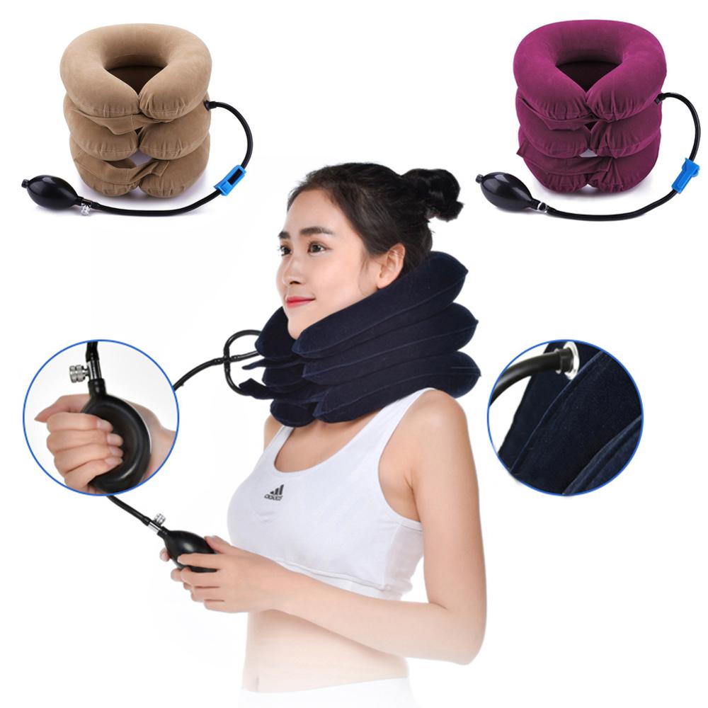 U-Form Massage Kissen Reise Flugzeug Air Aufblasba... – Vicedeal