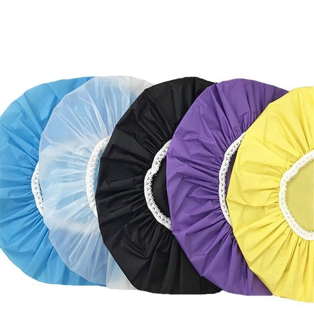 1PCS Waterproof shower cap swimming hats hotel ela... – Grandado