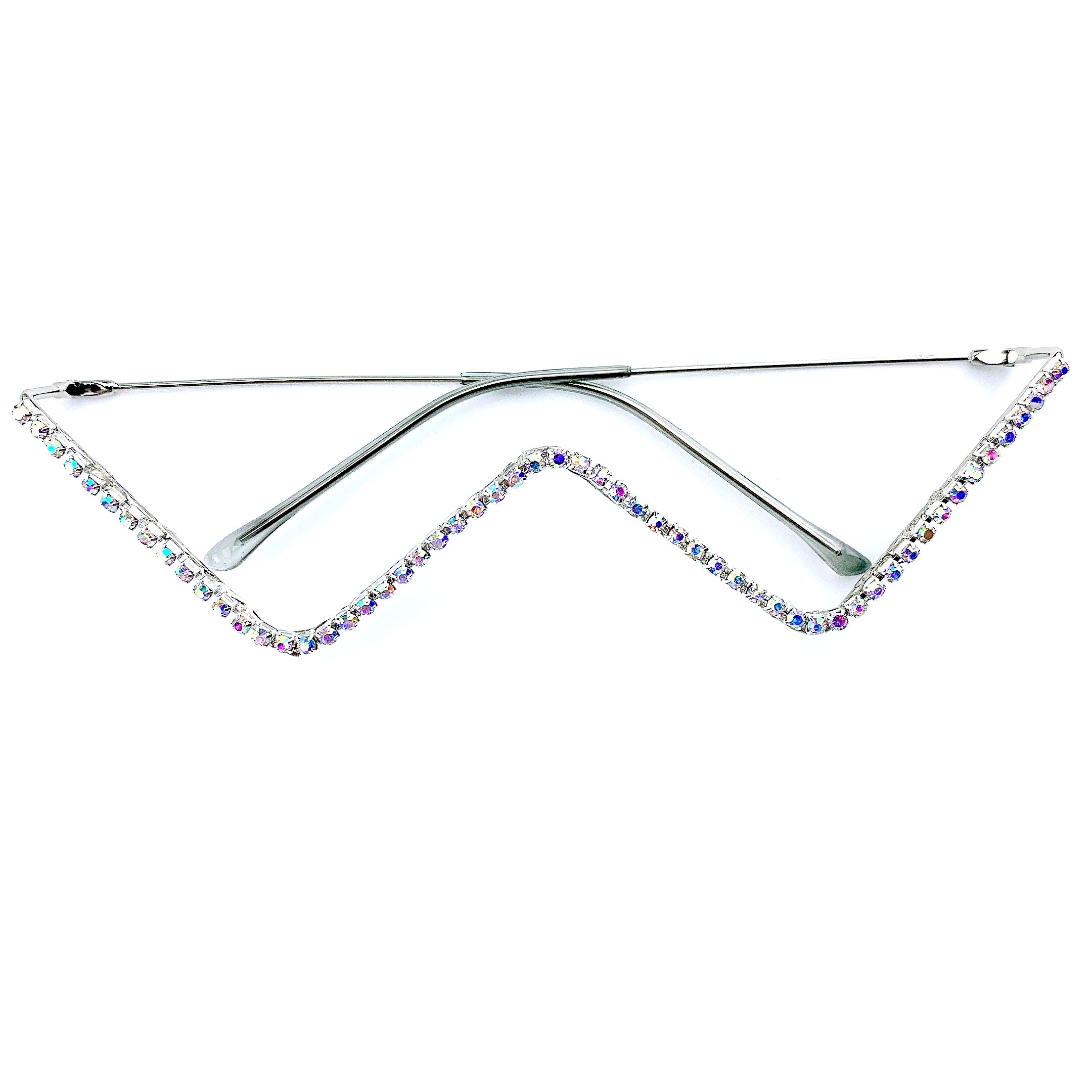 Diamond Steampunk Sunglasses Frames Triangle Eyegl... – Vicedeal