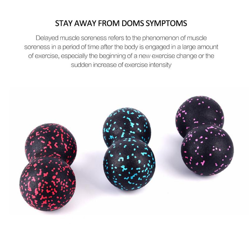 Fitness Balls EVA Peanut Ball Conjoined Double Fas... – Vicedeal