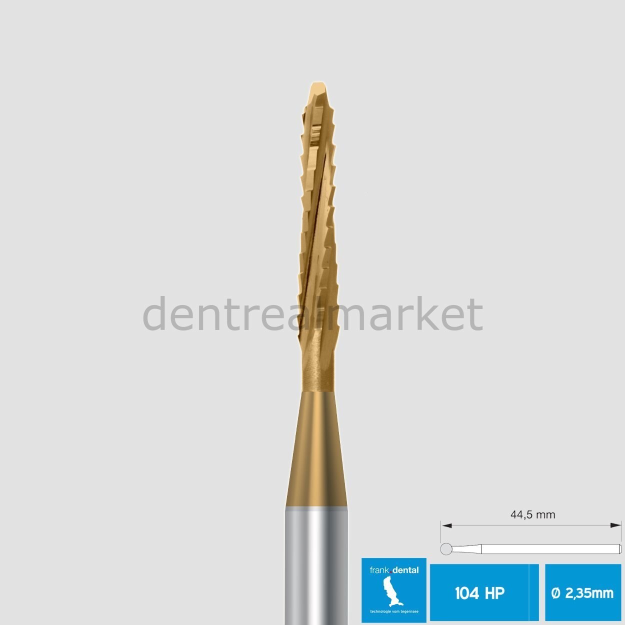 Frank Dental Titanium Coated Carbide Lindeman Surg... – Grandado