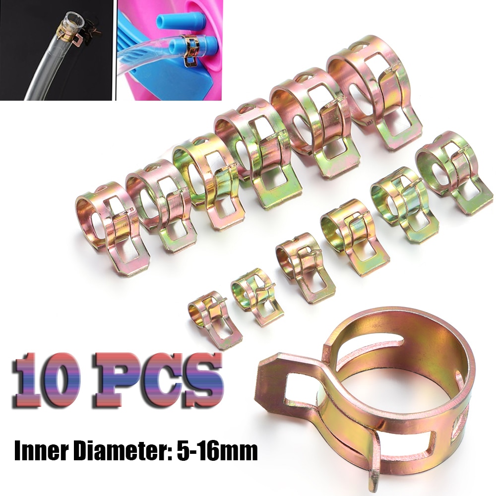 10Pcs/Lot 5-16mm Car & Truck Spring Clips Fuel Oil... – Grandado