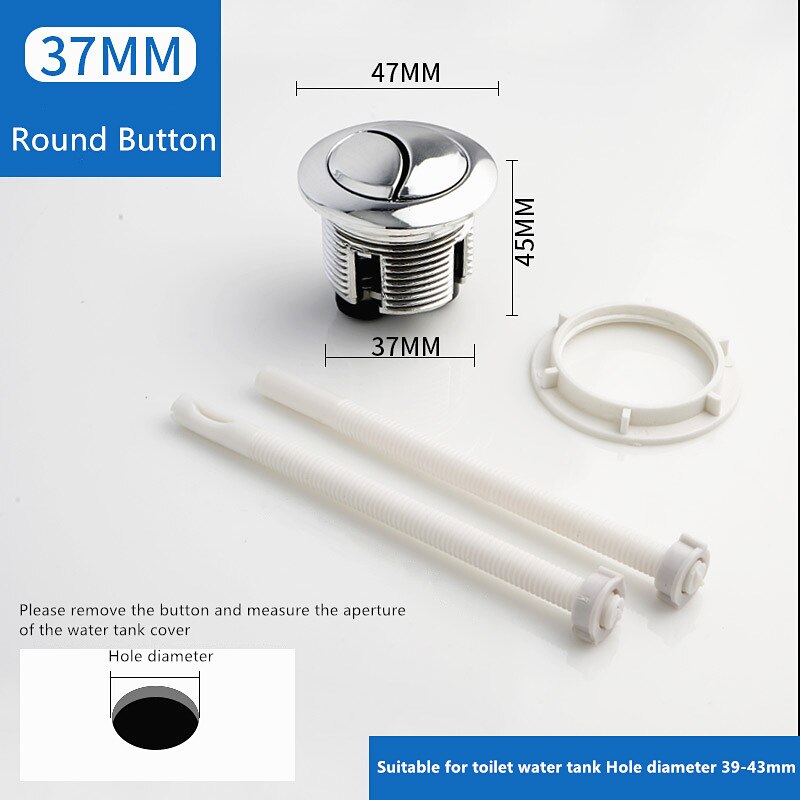 Toiletbrillen Water Tank Flush Knop Vintage Closes... – Grandado