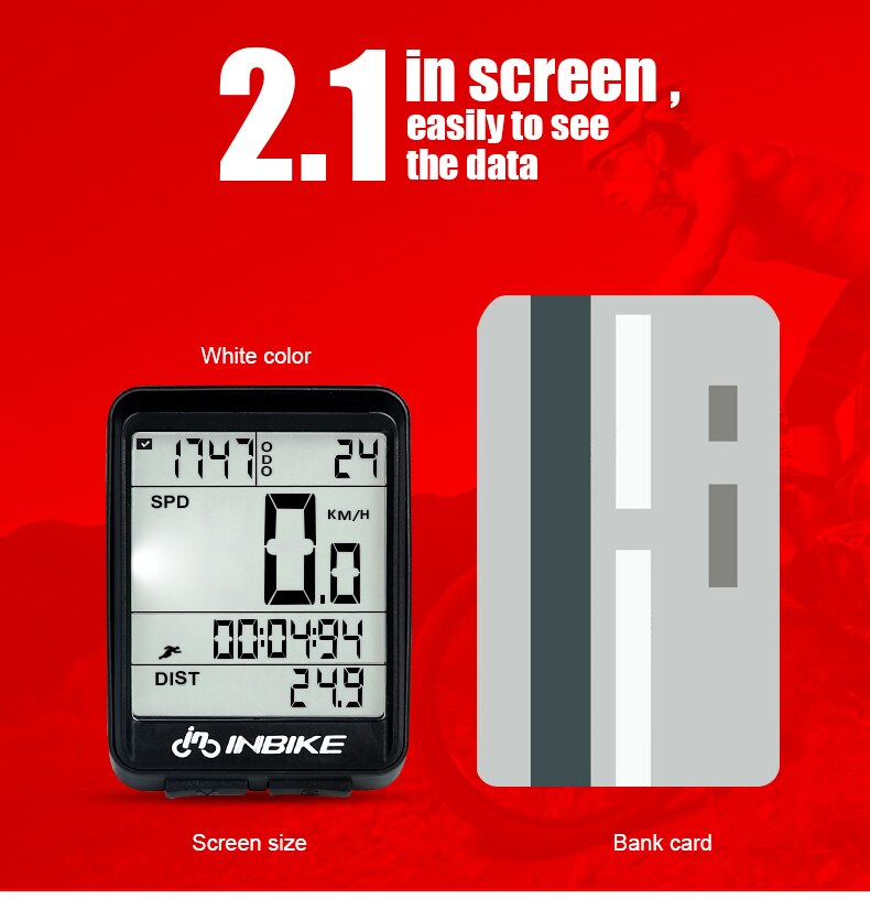 Bike Computer Wireless Digital Speedometer For Bik... – Grandado