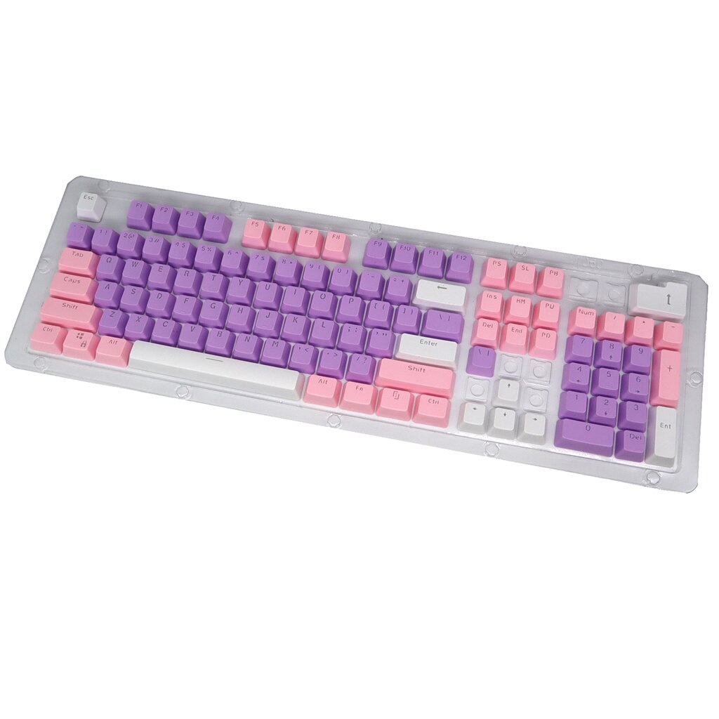 104 Keys PBT Keycaps Backlit Double Injection-Colo... – Grandado
