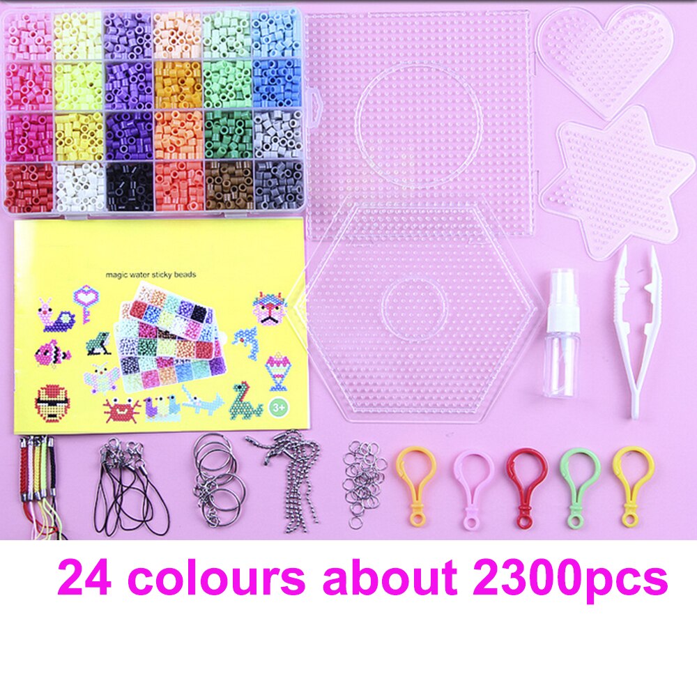 Aqua Hama Beads Perles Kit Set Kandi Colorful Bead... – Grandado