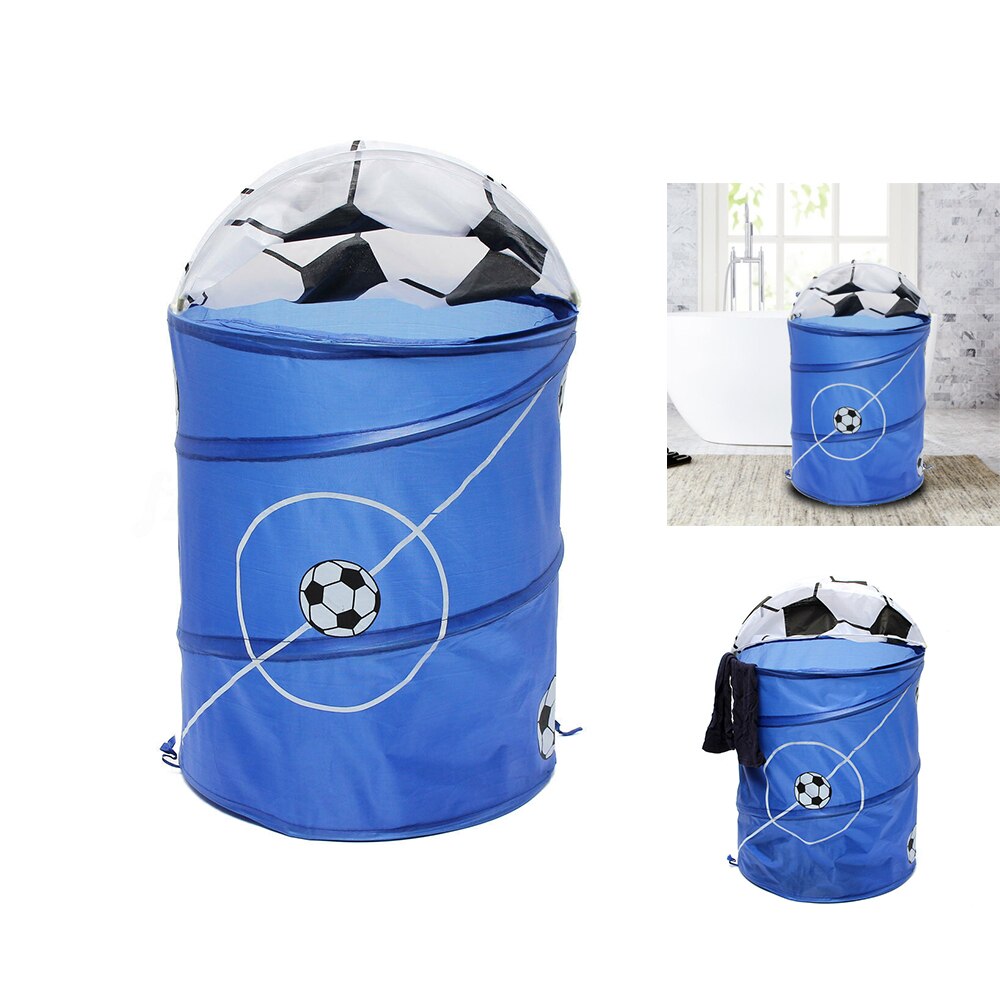 Football Washing Clothes Laundry Bag Foldable Hamp... – Vicedeal