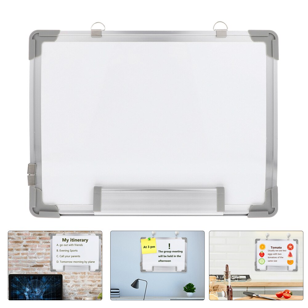 Mini tableau blanc magnétique effaçable à Double f... – Grandado