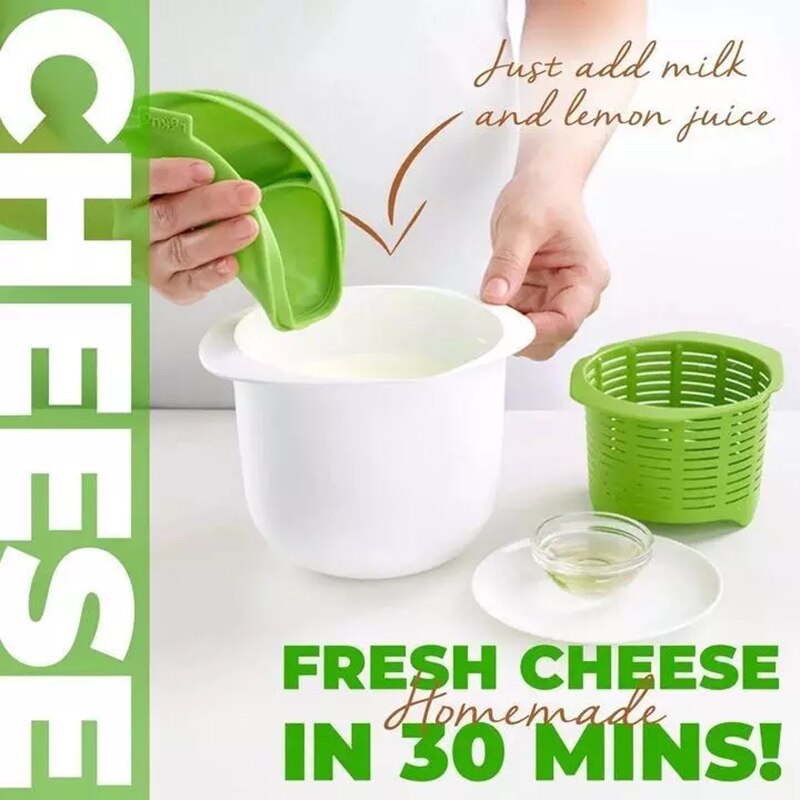 DIY Plastic Homemade Cheese Maker Yogurt Cheese Ma... – Vicedeal
