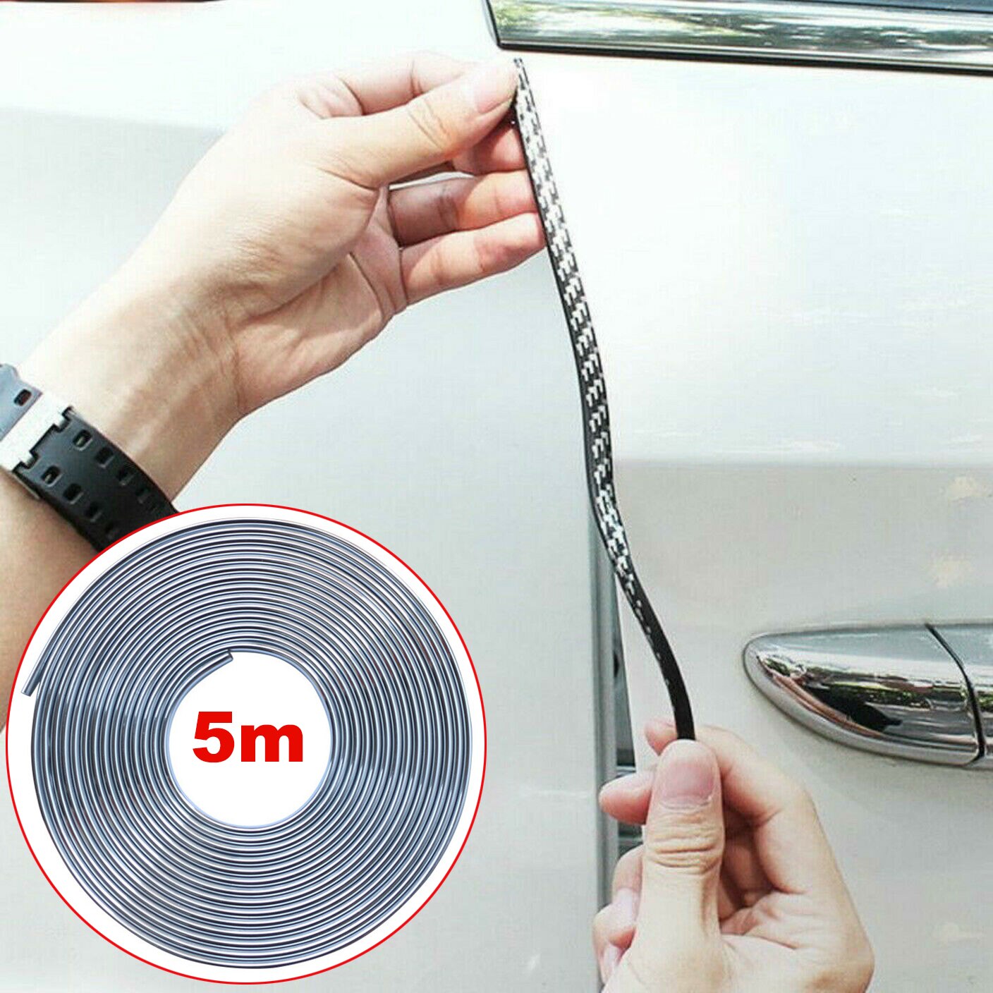 5M Auto Anti-Collision Pvc Galvaniseren Strips Aut... – Grandado