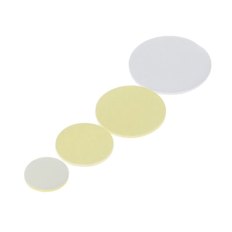 100Pcs Clear Invisible Round Double Sided Silicone... – Grandado