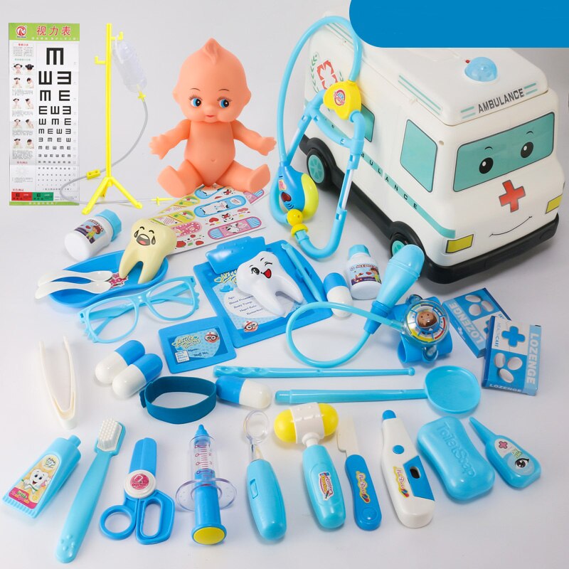 Children Pretend Play House Toy Set Pretend Doctor... – Grandado