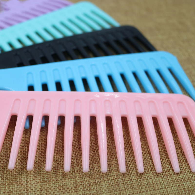 Large-tooth Comb Household Hair Salon Comb Curly H... – Grandado