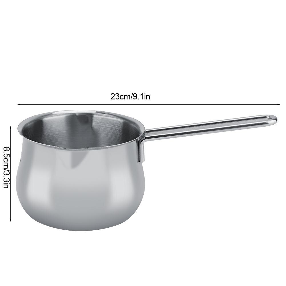 800ML Milk Heating Pot Stainless Steel Soup Pot Fl... – Grandado