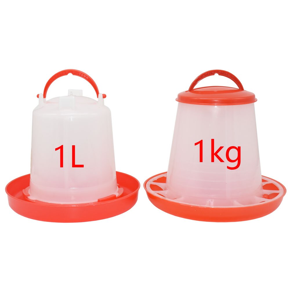 1 Pcs 1Kg/1L Kip Drinker/Feeder Haan Kip Drinken W... – Grandado