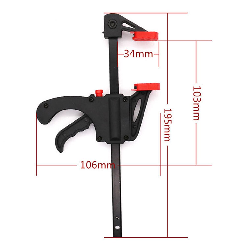 F Woodworking Clamp Clip Heavy Duty Wood Woodwork ... – Grandado