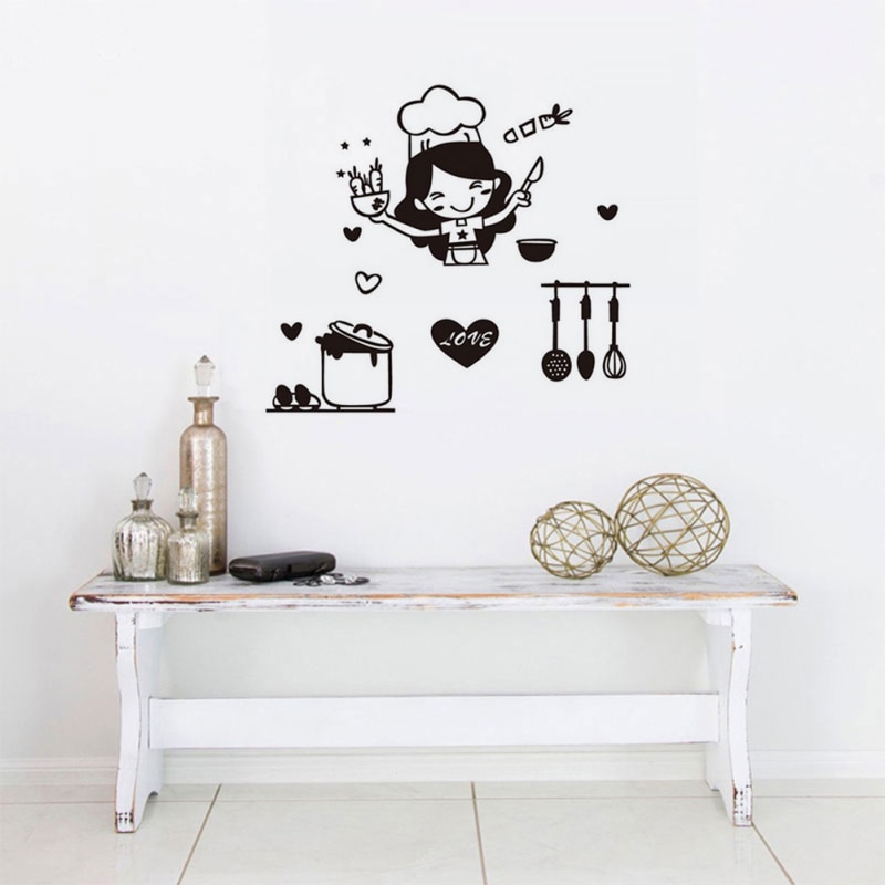 Kitchen Wall Stickers Vinyl Wall Decals For Kitche... – Grandado