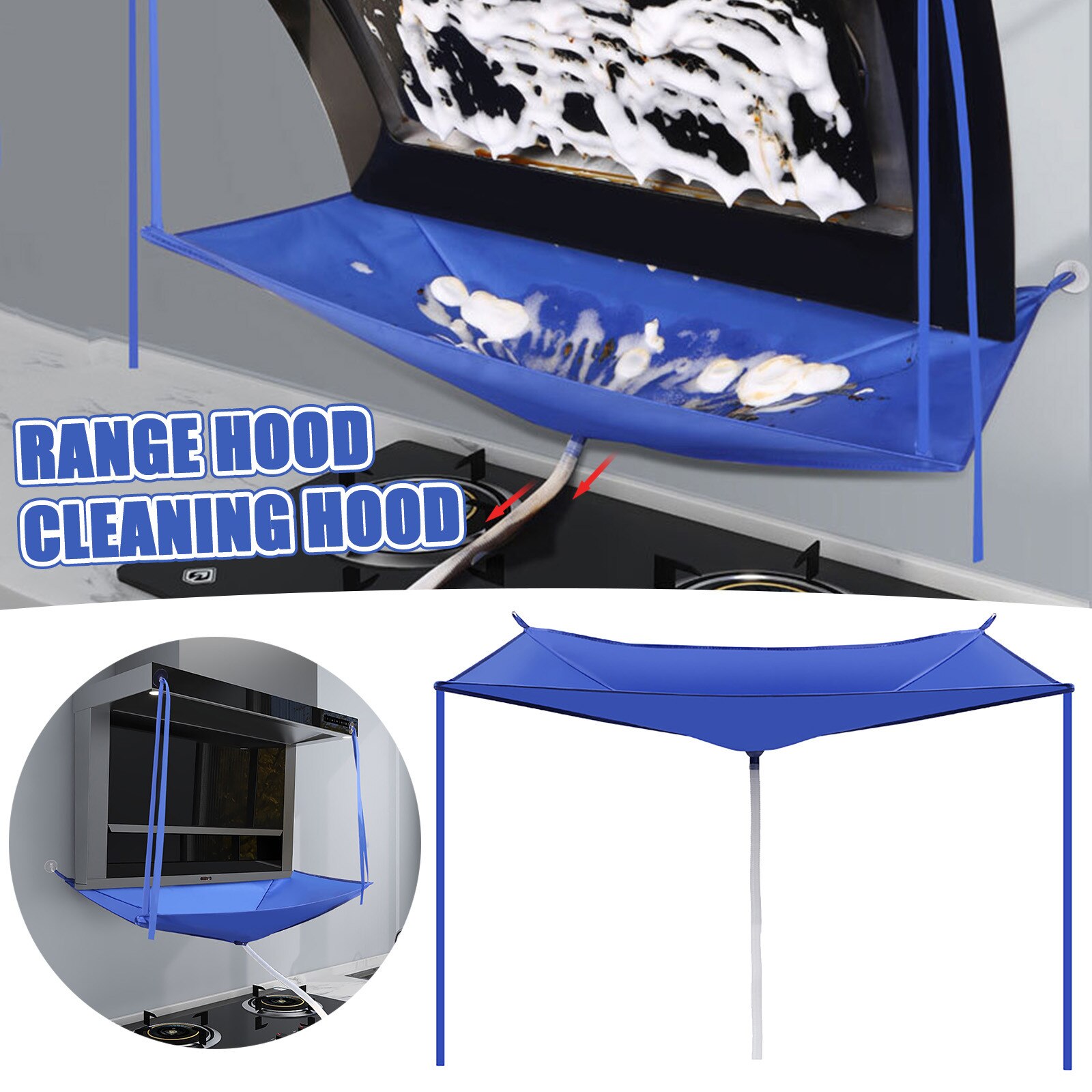 2# Range Hood Cleaning Cover Waterproof Bag Househ... – Grandado