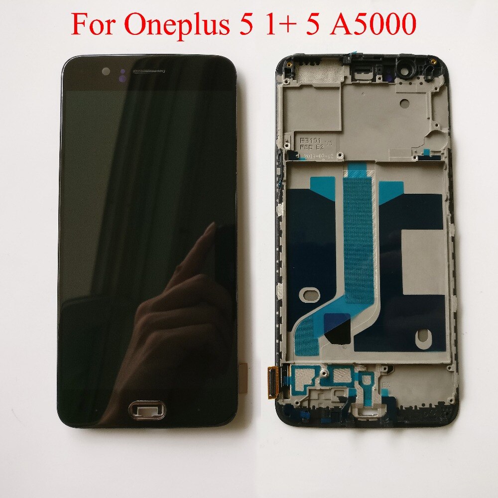 Alkuperäinen 5.5 "oneplus 5 1+ 5 a5000 yksi plus viisi lcd -näyttö ...