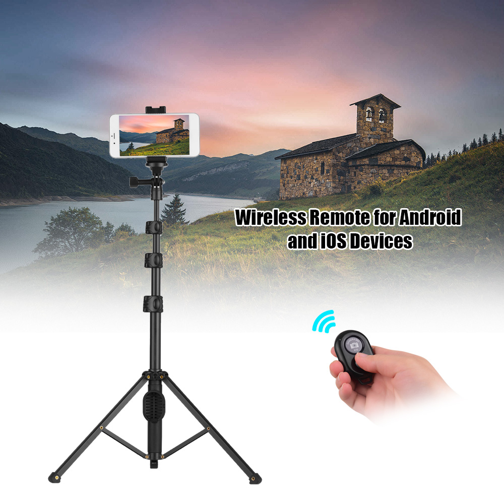 Trépied pour téléphone 2 en 1, bâton à Selfie plia... – Grandado