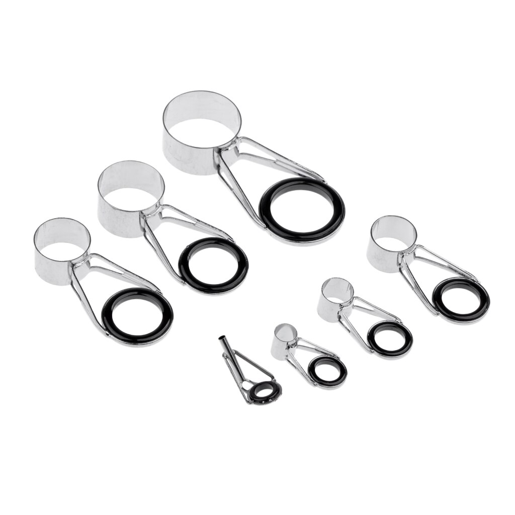 7Pcs/Kit 7 Sizes Fishing Rod Guides Tips Rod Build... – Grandado