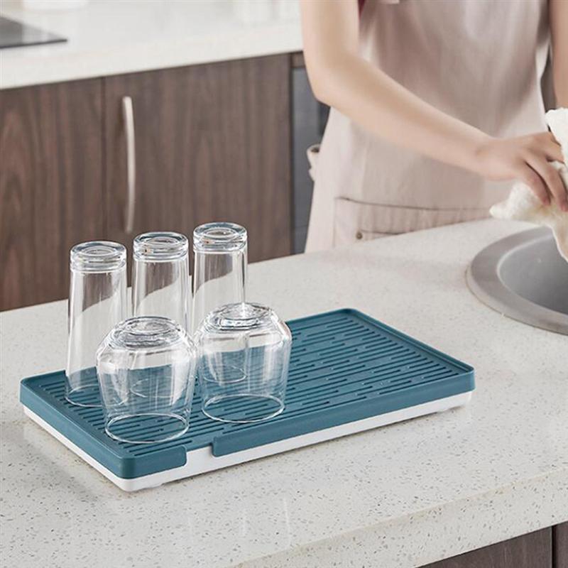 1Pc Double-Layer Cup Lekbak Plastic Rechthoek Afvo... – Grandado