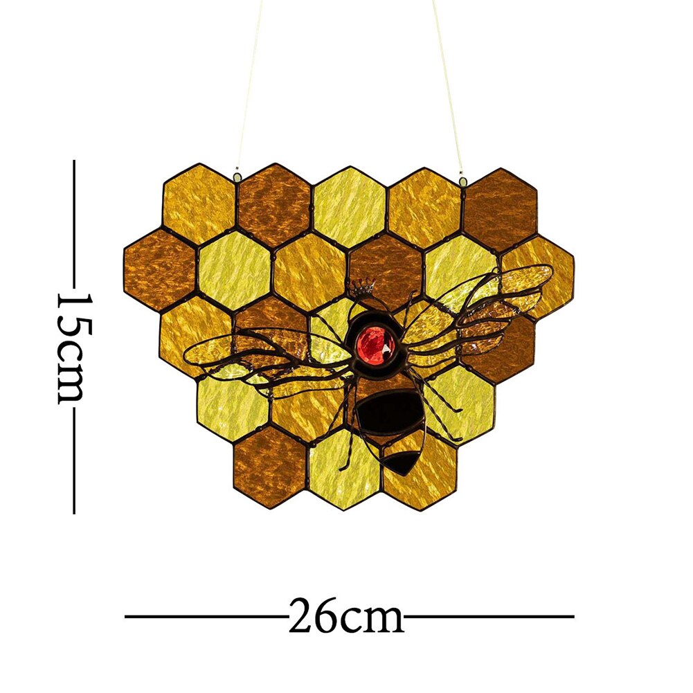 Colorful Acrylic Wasp Pendant Handmade Mosaic Hone... – Vicedeal