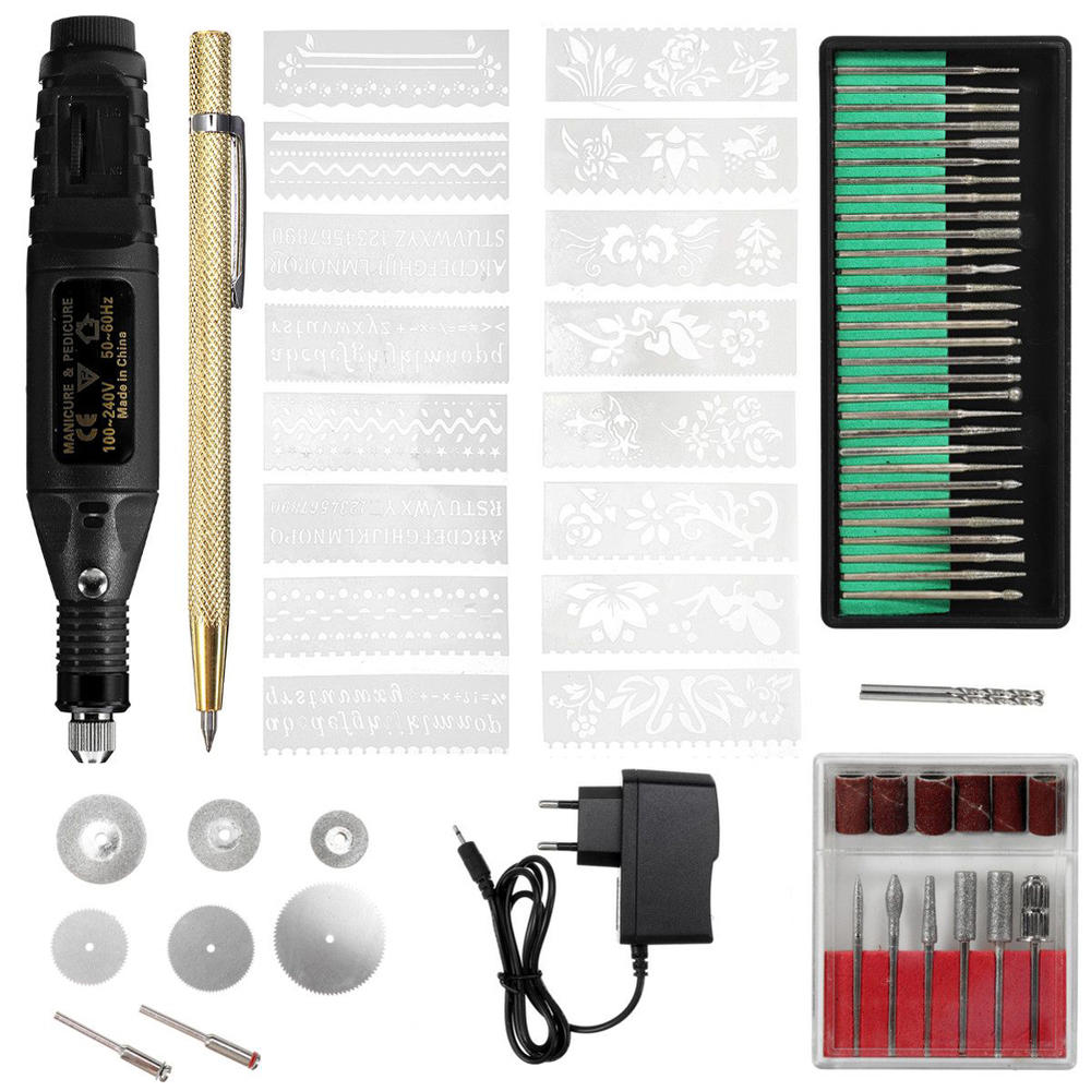 70pcs Electric Micro-engraver Pen Mini Diy Engravi... – Grandado
