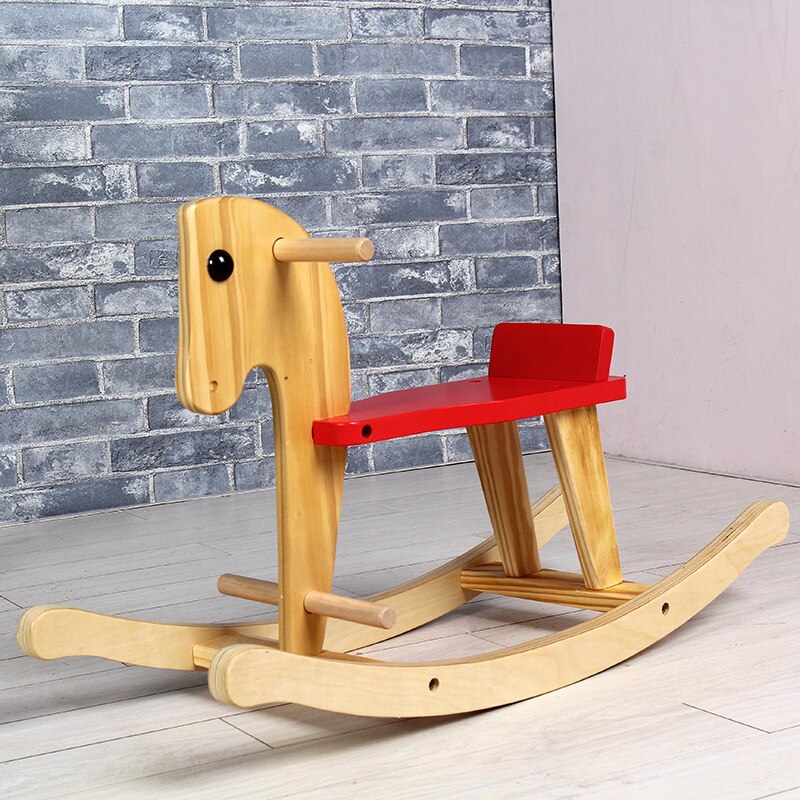 2 In 1Children's Horse Rocking Wooden Horse Rockin... – Grandado