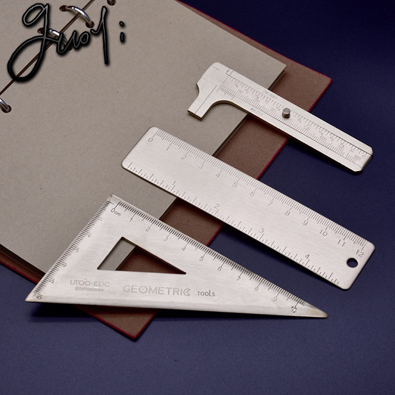 Guoyi Z007 Copper ruler Triangle ruler Caliper pro... – Grandado