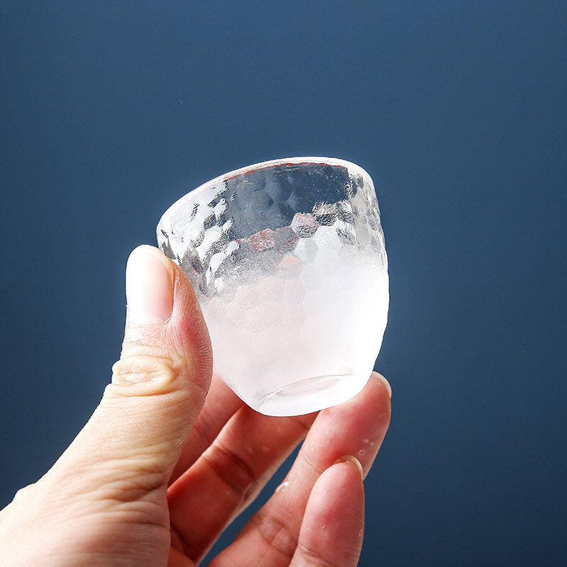 Threaded Small Wine Glass Clear Glass Wine Set Jap... – Grandado