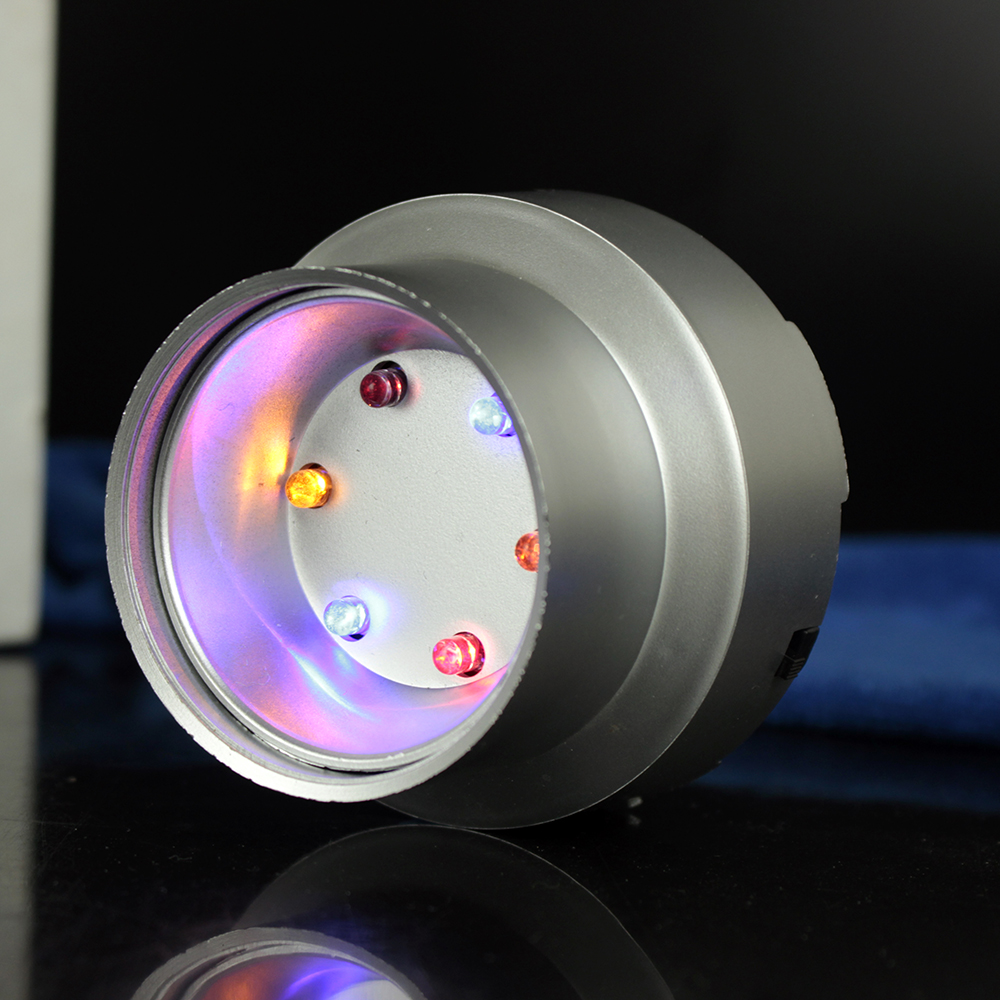 7 Colors LED Plastic Light Base Crystal Ball Pedes... – Grandado