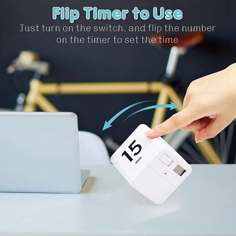Square Timer Gravity Sensor Flip Timers Kitchen T Grandado