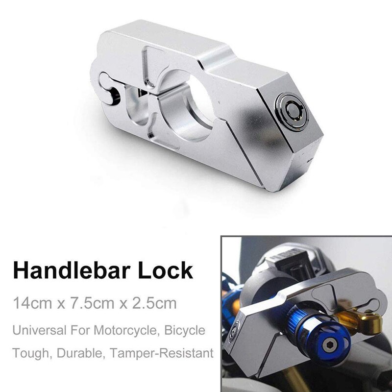 Motorfiets stuurslot antidiefstal remniveau slot v... – Vicedeal