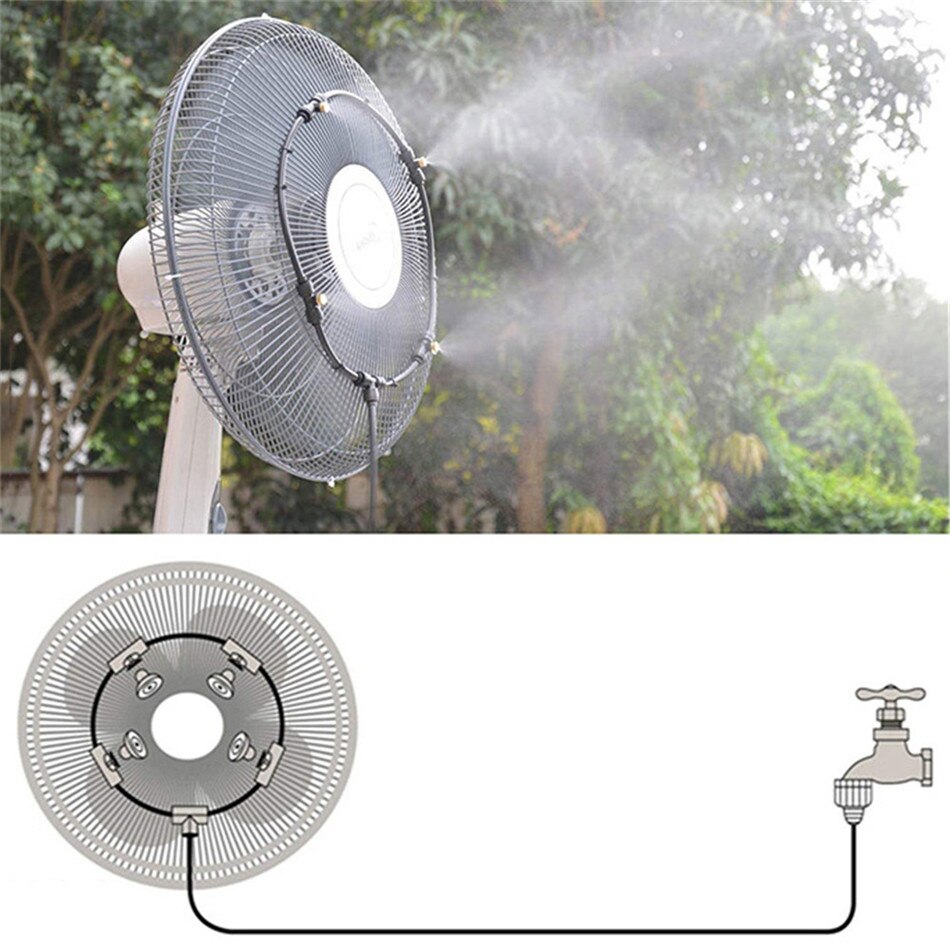 Industrial spray fan floor fan water mist cooling ... – Grandado