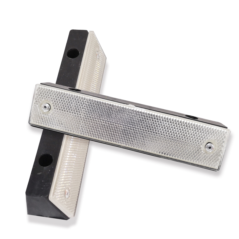 Plastic material road safety white reflector road ... – Vicedeal