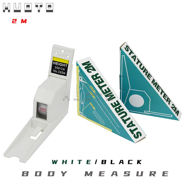 2m Two Colors Wall Mounted Height Meter Stadiomete... – Grandado