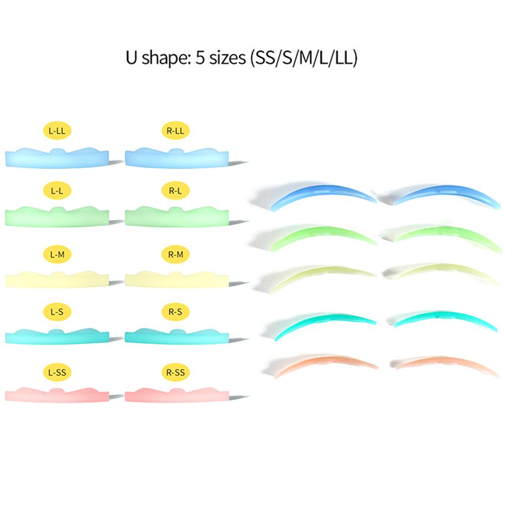 8 Pairs Eyelash Lifting Silicone Pads Set Eye Lash... – Vicedeal