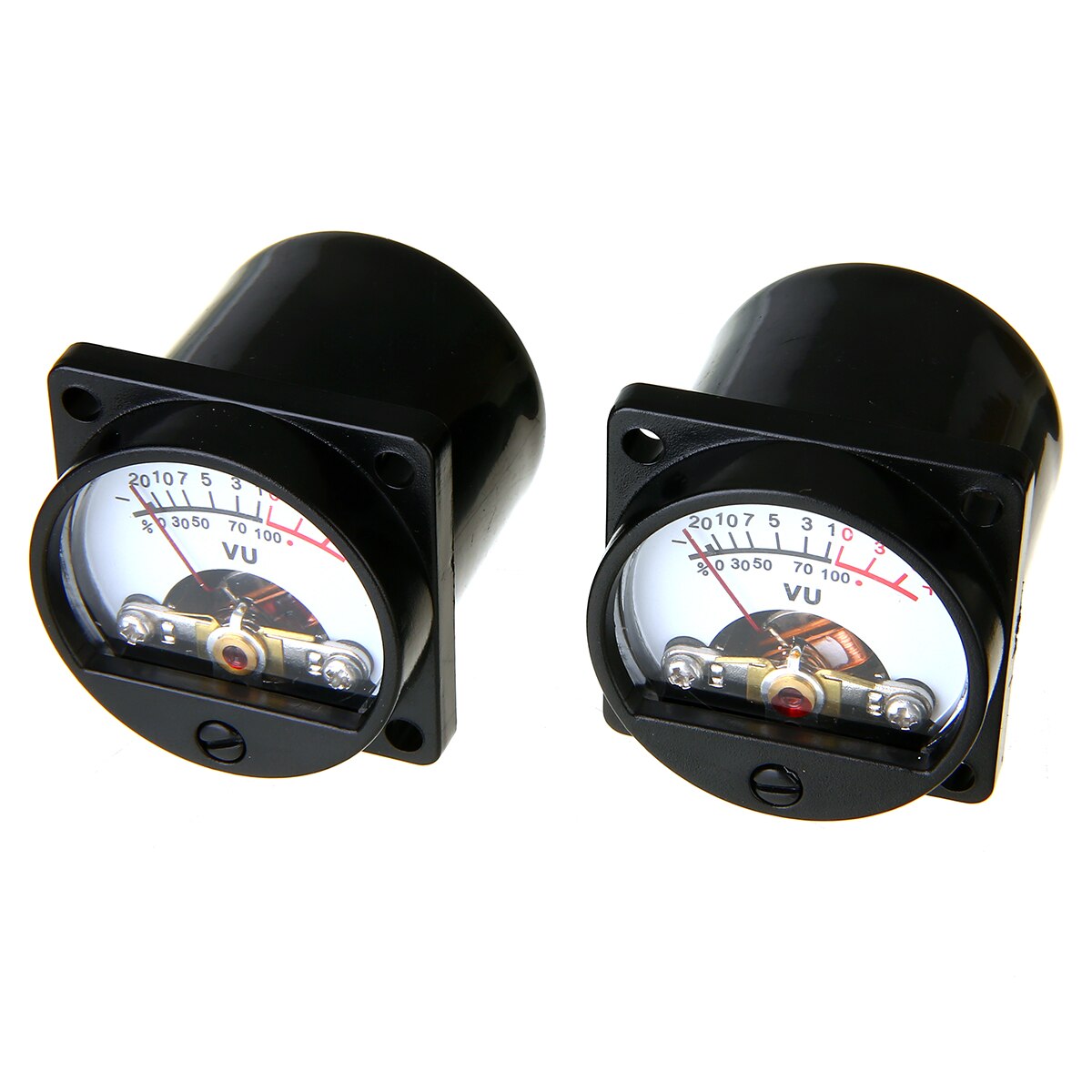 2Pcs 10-12V Analoge Vu Panel Meter 500UA Warm Back... – Vicedeal