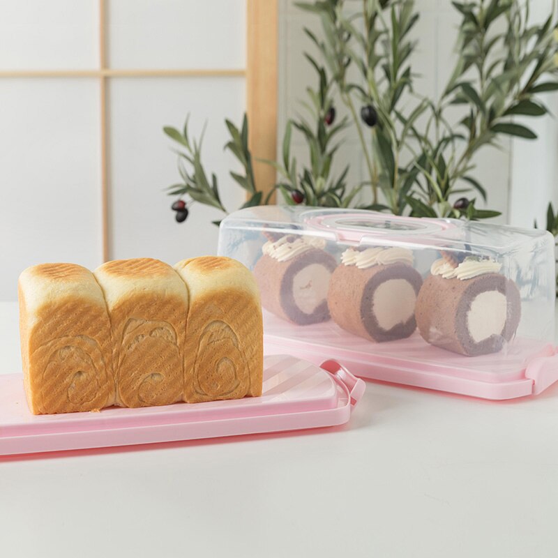 Plastic Clear Cake Box Cupcake Toast Pastry Storag... – Grandado