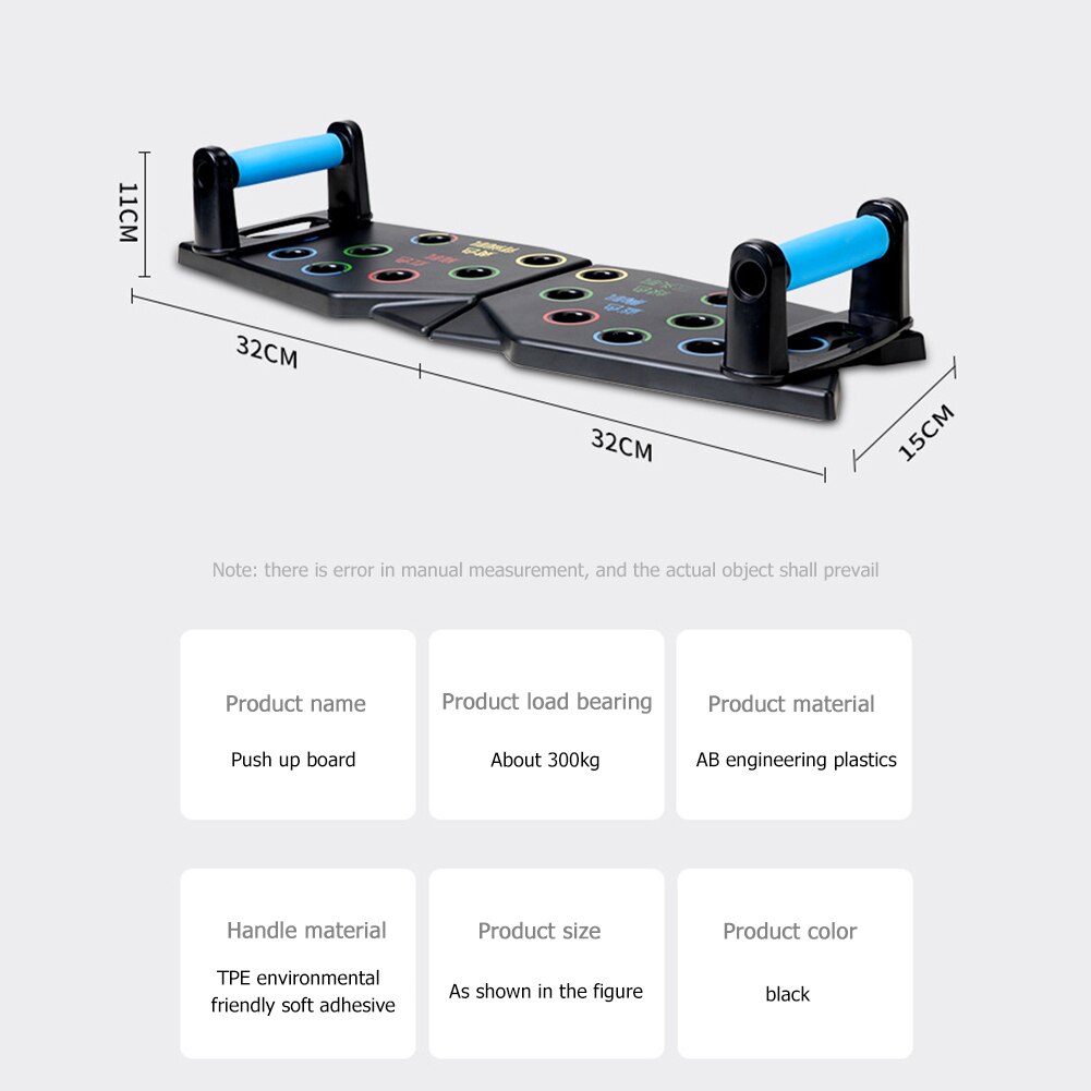 Multi-function Push Up Board Rack Gym Workout Abdo... – Vicedeal