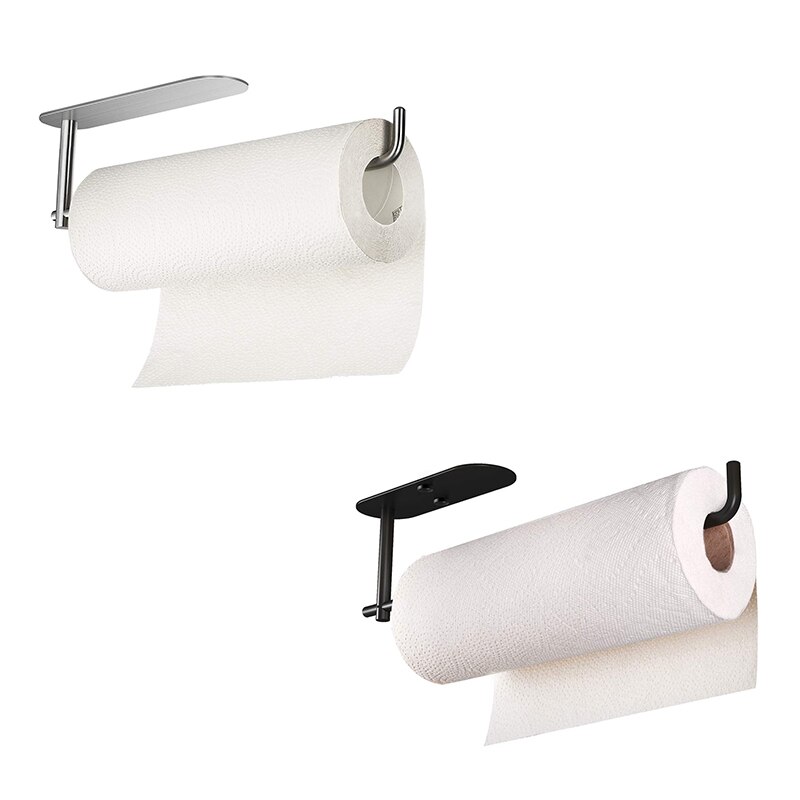 Punch-Free 304 Stainless Steel Paper Towel Rack Un... – Vicedeal