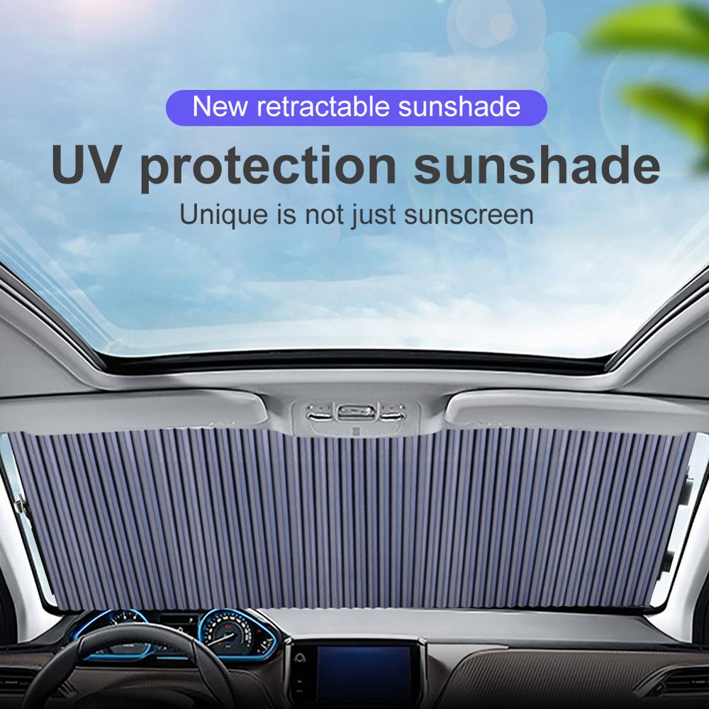 Auto Retractable Voorruit Anti-Uv Autoruit Schaduw... – Grandado