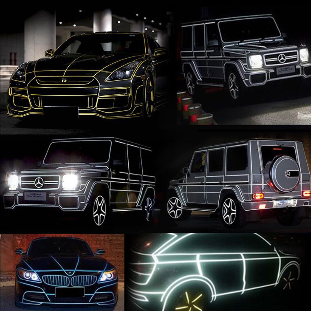 car Night Magic Reflective Tape 1cm*5m Sticker for... – Vicedeal